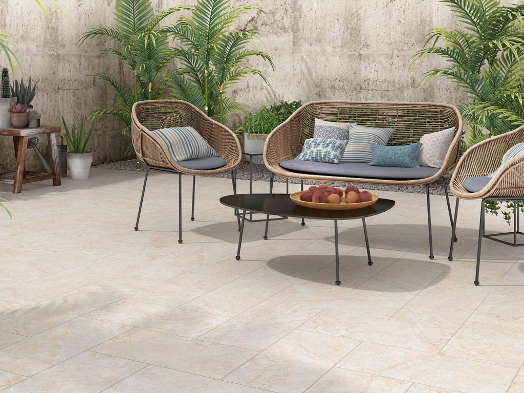 GRESIE ANTISLIP ATICA BONE - 30X60 cm, porțelanată, glazurata, cu ...